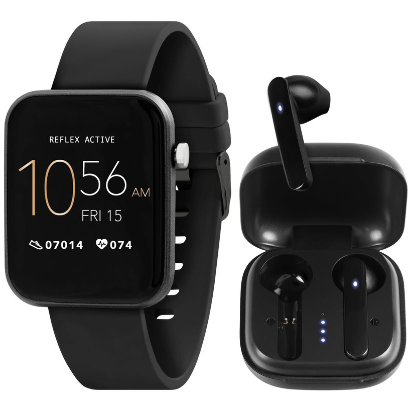 Series 13 Black Smart Watch and Ear Bud Set
